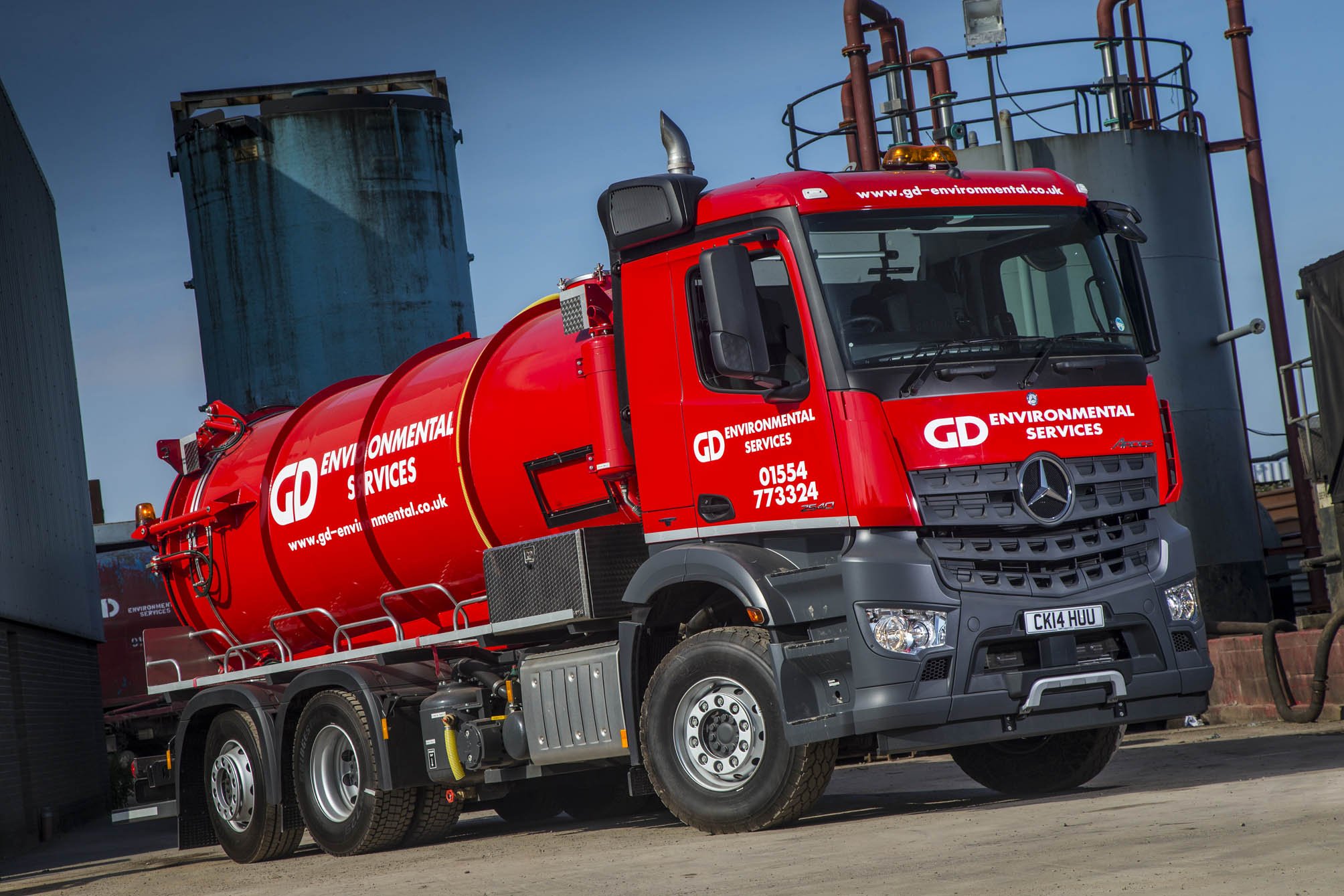 Mercedes-Benz Arocs goes to waste for GD Environmental