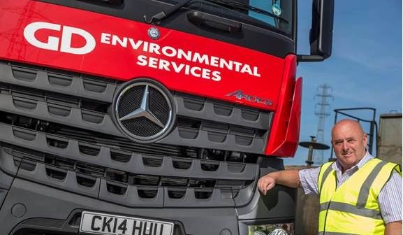 Mercedes-Benz Arocs goes to waste for GD Environmental